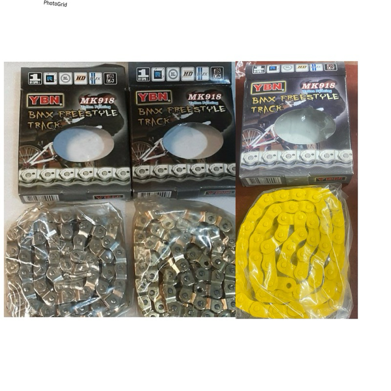 Jual Chain YBN Half Link Single Speed - Rantai 1 speed BMX Fixie ...