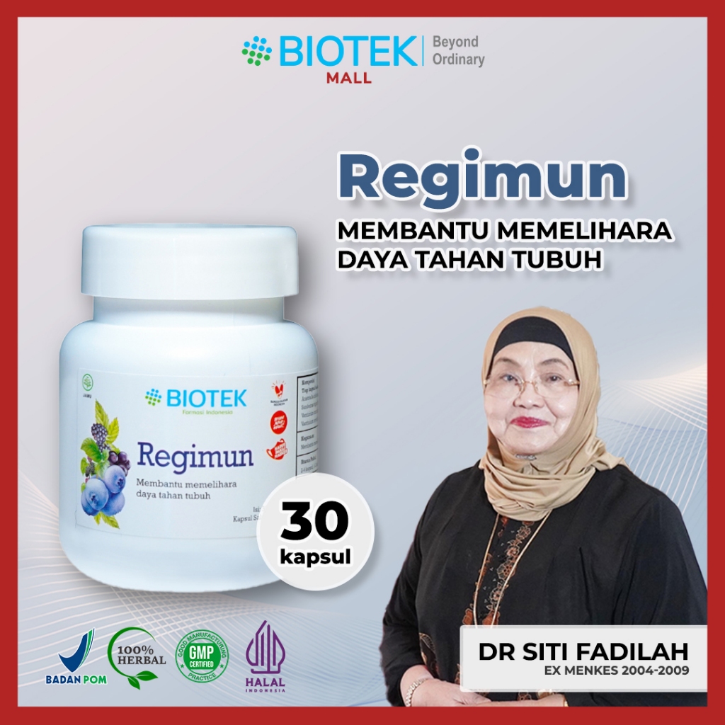Jual [APPROVED by Dr Siti Fadilah] Obat Herbal Autoimun Regimun Biotek ...
