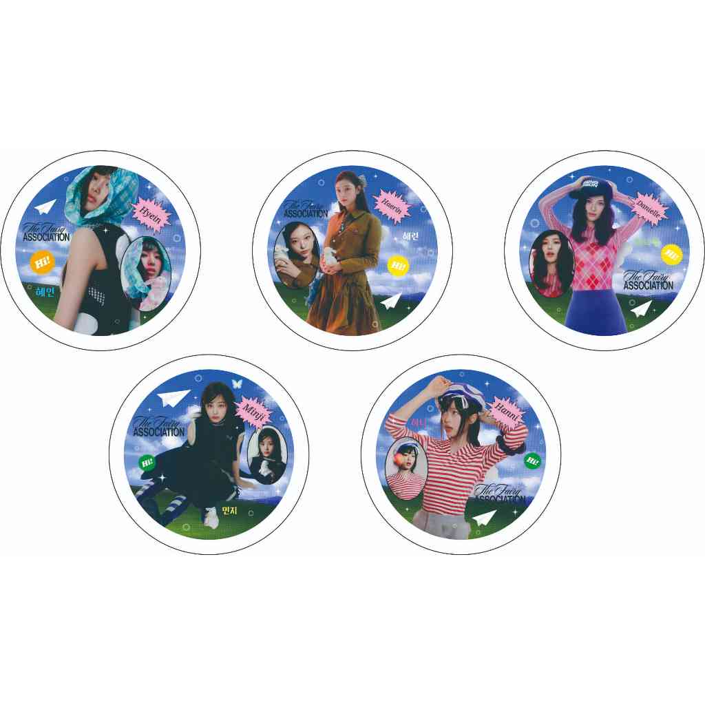 Jual Freebies Kpop PIN BROS PIN PENITI diameter 4,4cm NEW JEANS | Shopee Indonesia