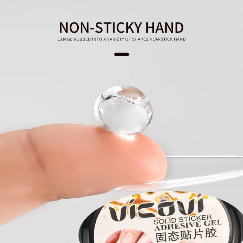 Jual VICOCI Solid ADHESIVE GEL nail art | Shopee Indonesia