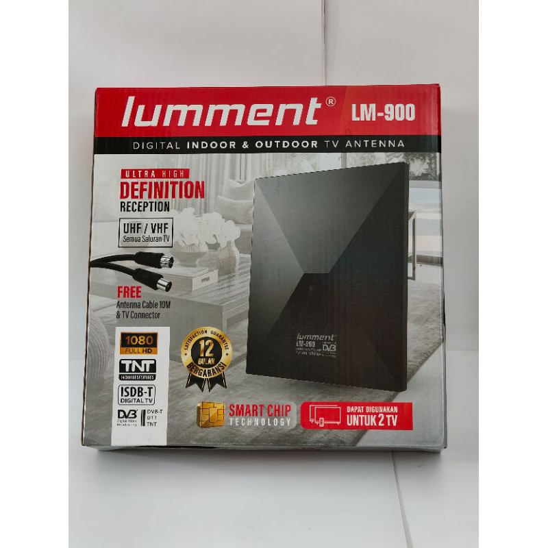 Jual Antena Digital Indoor & Outdoor Lumment (LM-900) | Shopee Indonesia
