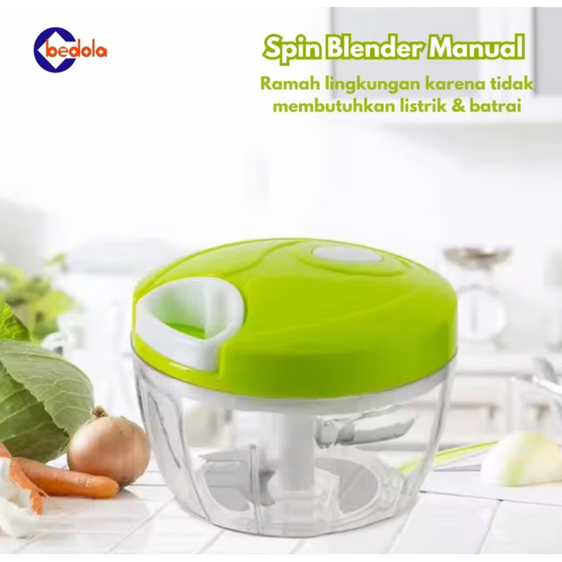 Jual Easy Spin cutter chopper tarik tangan manual mutifunsi alat ...