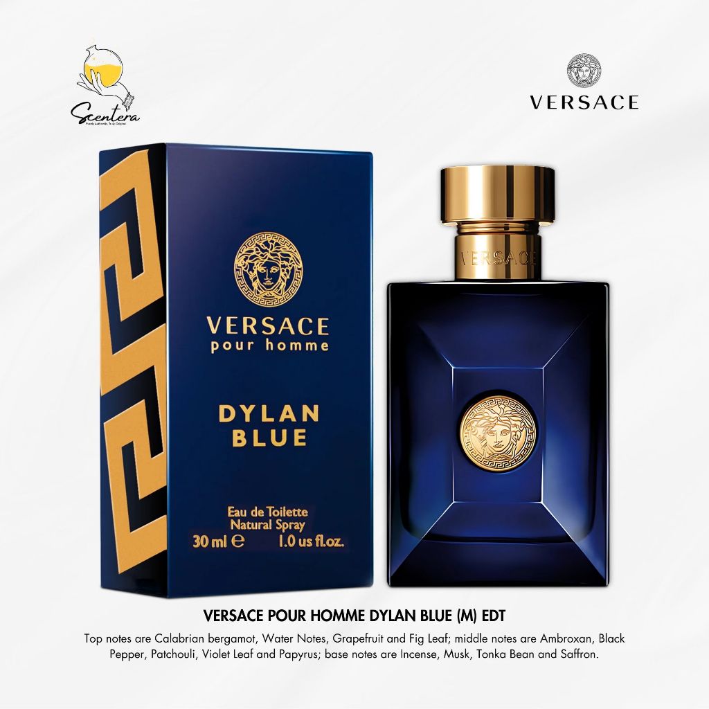 Jual Versace Pour Homme Dylan Blue Men (M) EDT 100ml - Parfum Pria ...