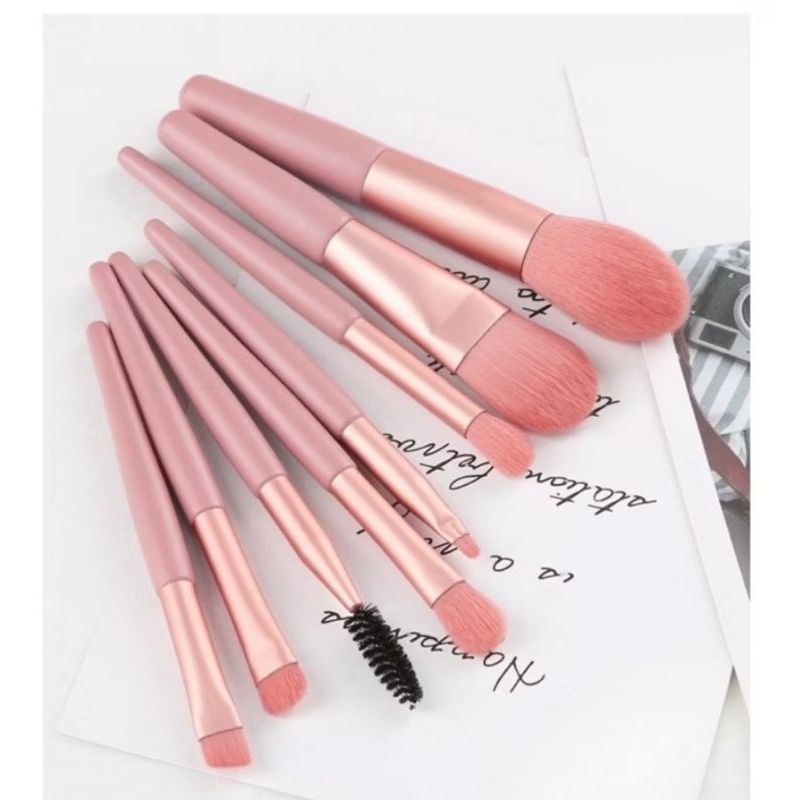 Jual KUAS MAKE UP PINK | Shopee Indonesia