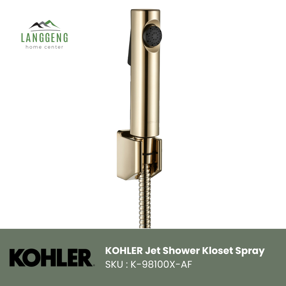 Jual Kohler Hygiene Spray CUFF (French Gold) K-98100X-AF Kohler Jet ...