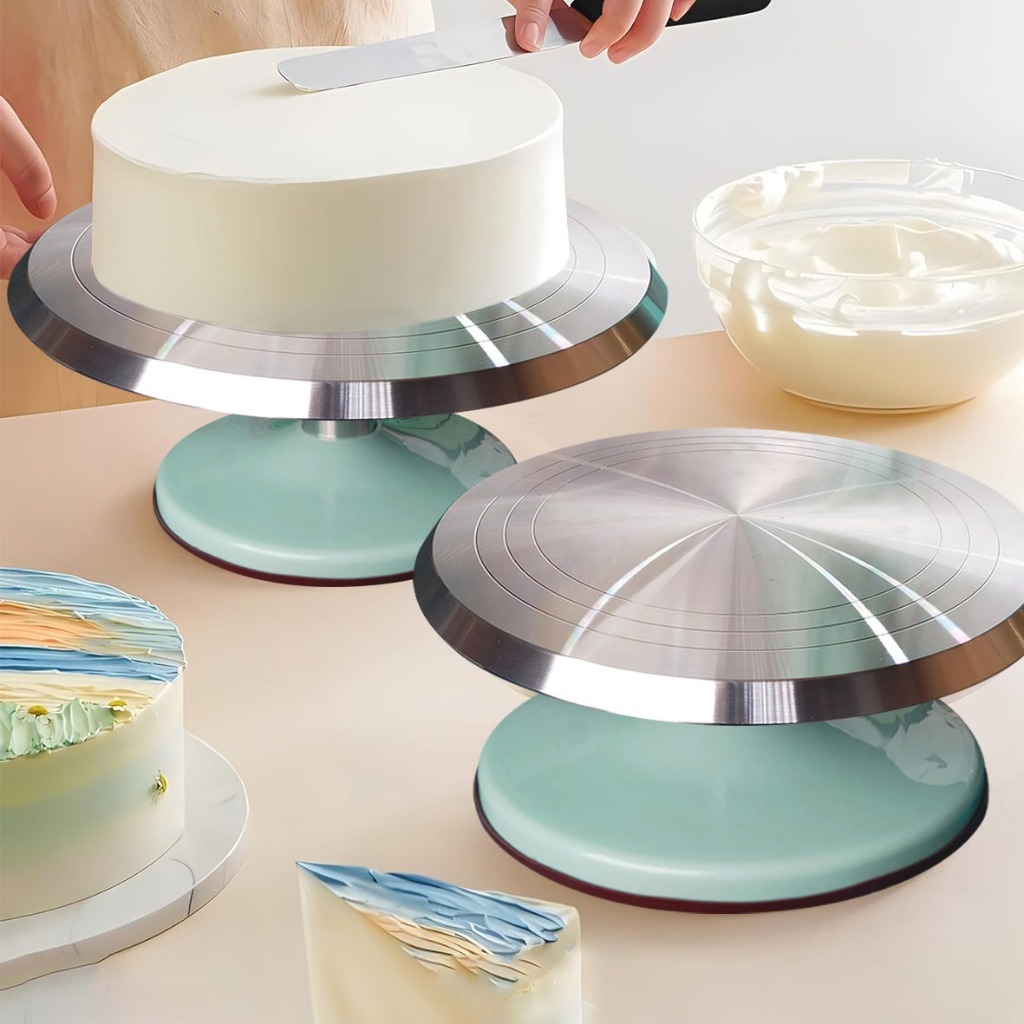 Jual Meja Putar Besi Celine| Meja Putar Stainless| Alat Penghias Kue ...