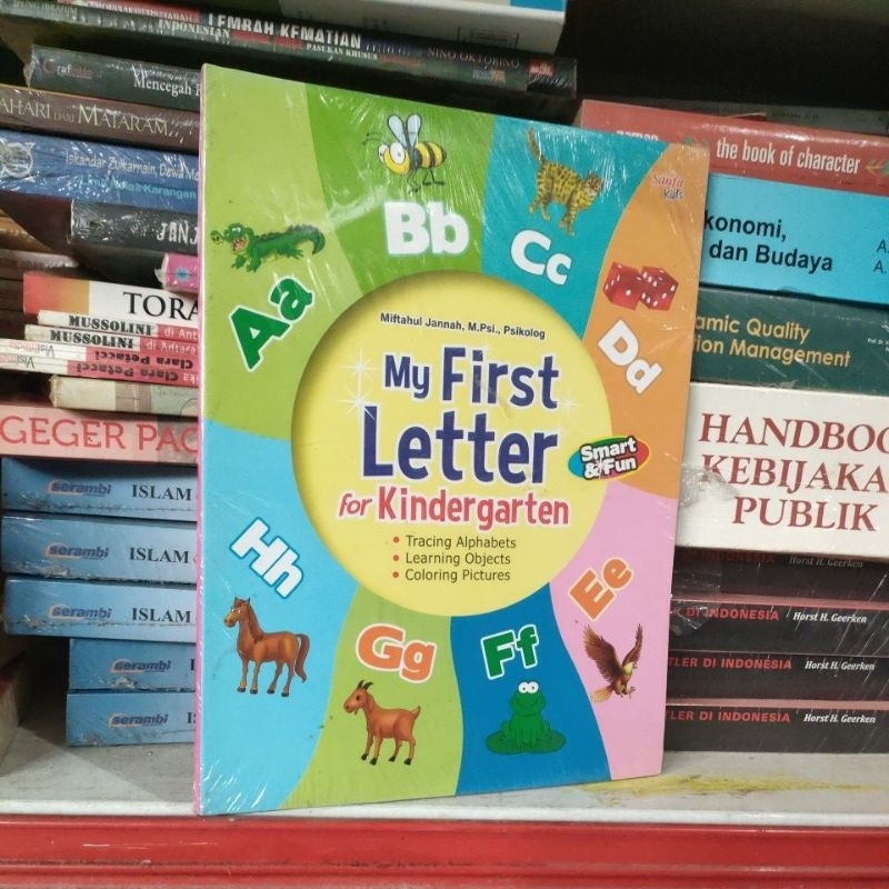 Jual MY FIRST LETTER FOR KINDERGARTEN | Shopee Indonesia