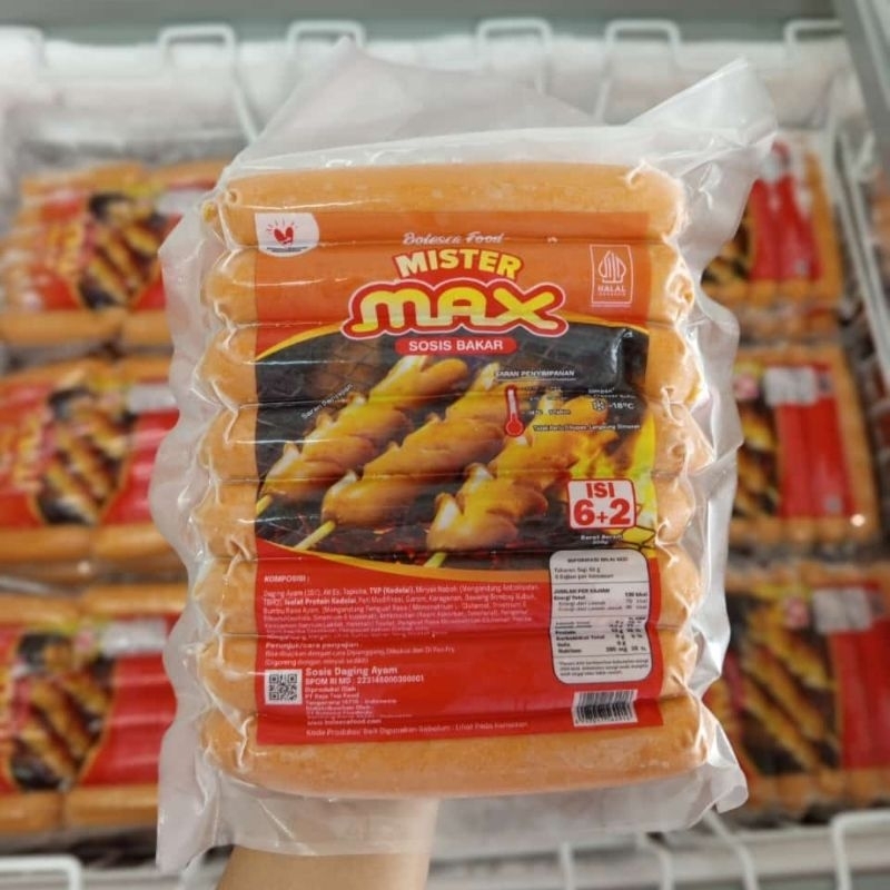 Jual MISTER MAX Sosis Bakar Jumbo 500gr | Shopee Indonesia