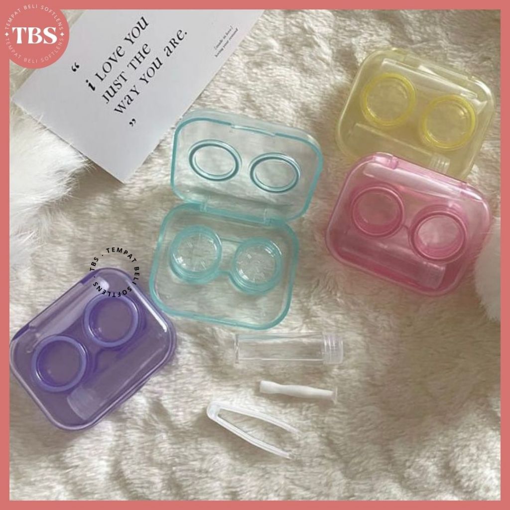 Jual TEMPAT SOFTLENS "TRANSPARAN 1" / KOTAK SOFTLENS / WADAH SOFTLENS ...