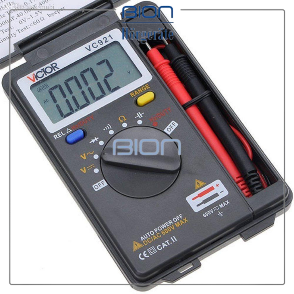 Jual MULTI METER AVO AVOMETER VC 921 ORI MULTITESTER DIGITAL VICTOR ...