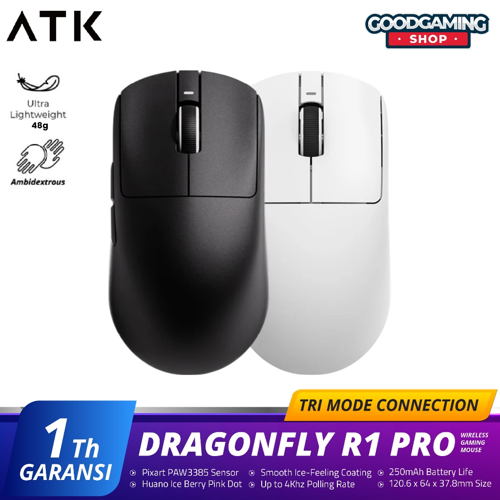 Jual VGN VXE R1 Pro Wireless Gaming Mouse Light Weight Mouse Smart ...