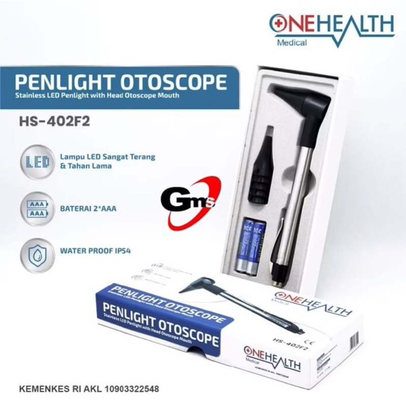 Jual Otoscope General Care / Onehealth Penlight Otoscope Telinga Hidung ...