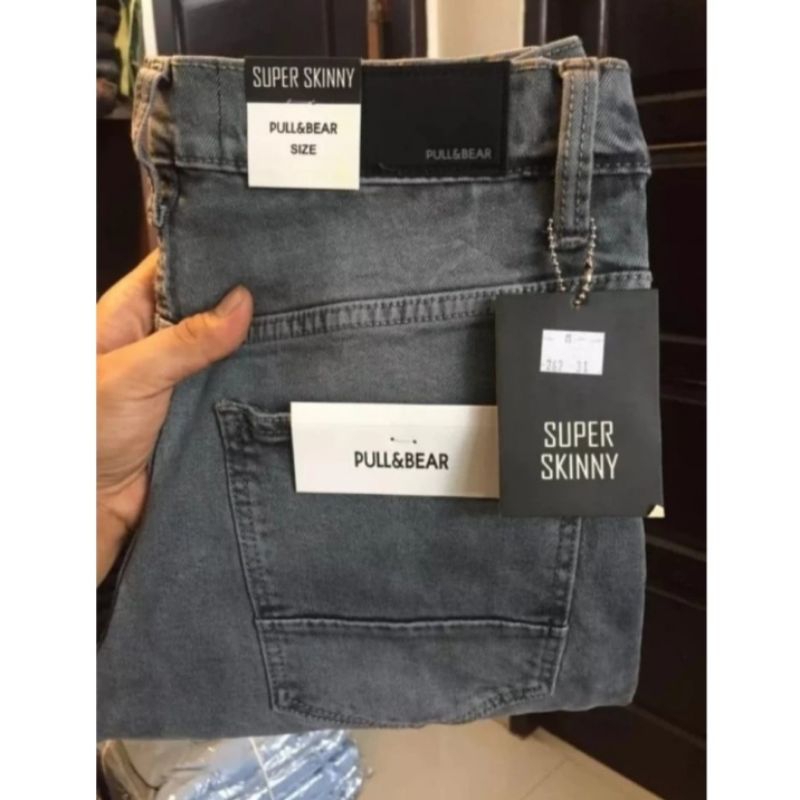 Jual CELANA SKINNY JEANS PULL & BEAR / CELANA PENSIL PRIA / CELANA JEANS SKINNY TERLARIS / PULL ...