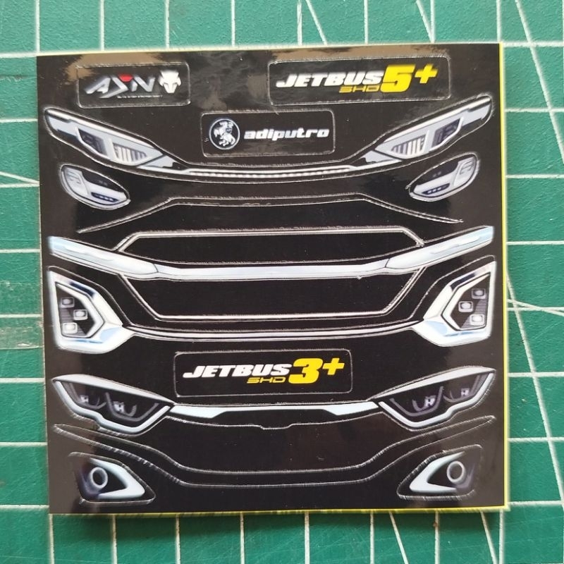 Jual 3in1 stiker LAMPU miniatur bus | Shopee Indonesia