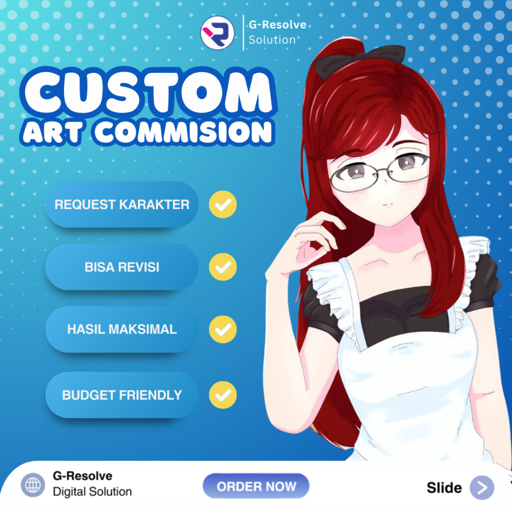 Jual JASA ART COMMISSION | GAMBAR ILLUSTRASI | CUSTOM ART | DESIGN ...