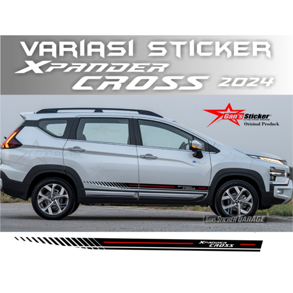 Jual XPander Cross Variasi Sticker 2024 AKSEORIS XPANDER CROSS 2024 ...