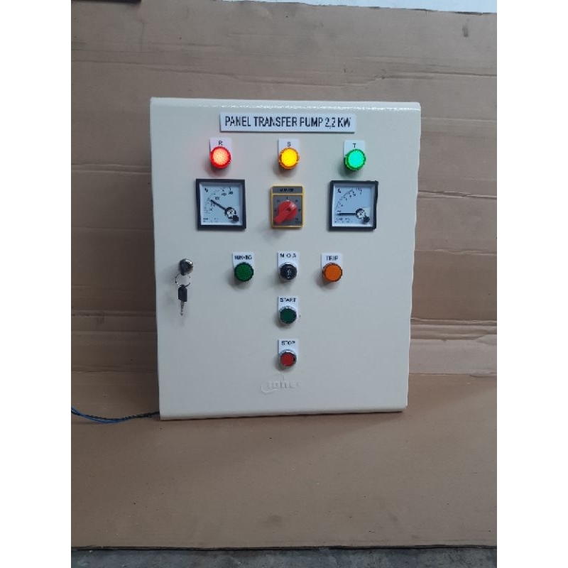 Jual Panel pompa Transfer Automatis wlc 2 tandon 2,2 kw/3hp 3 phasa ...