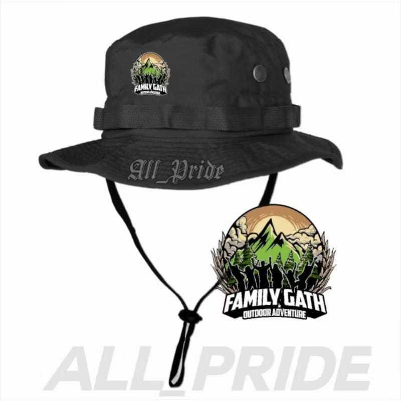 Jual TOPI RIMBA GUNUNG OUTDOOR HIKING CAMPING HAT TALI PREMIUM TOPI ...
