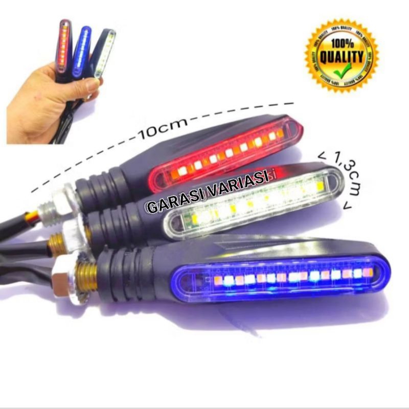 Jual Lampu LED sein running sen 2 warna senja sein model moge ...