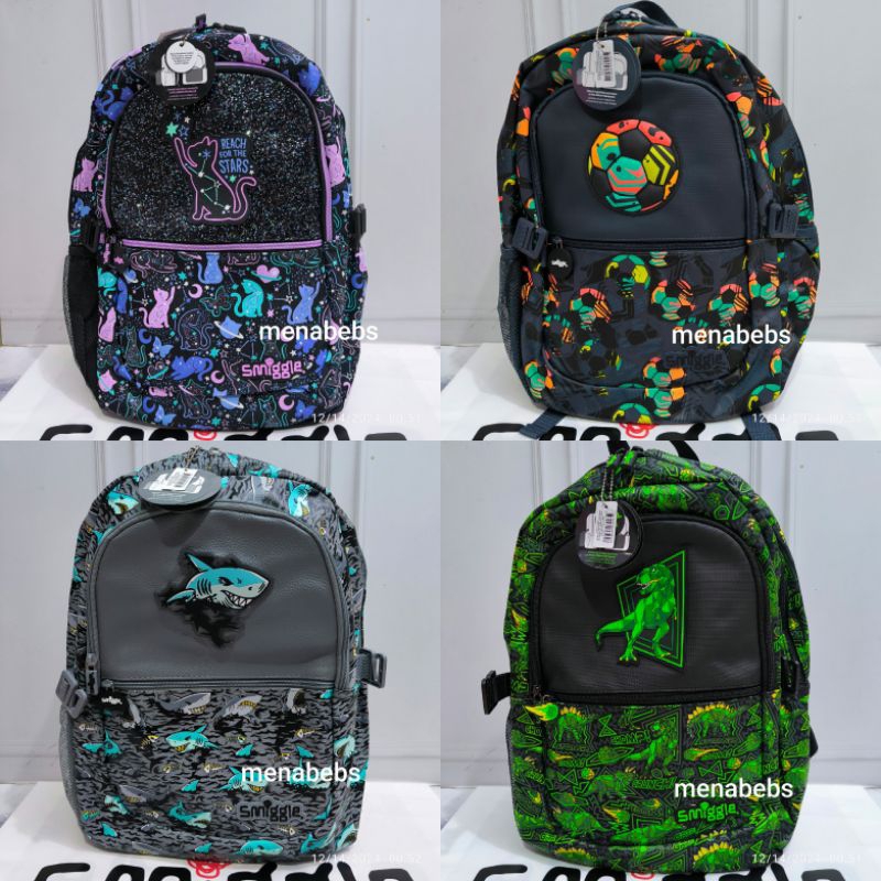 Jual Smiggle Backpack Wild Side / Limitless Classic attach ori store ...