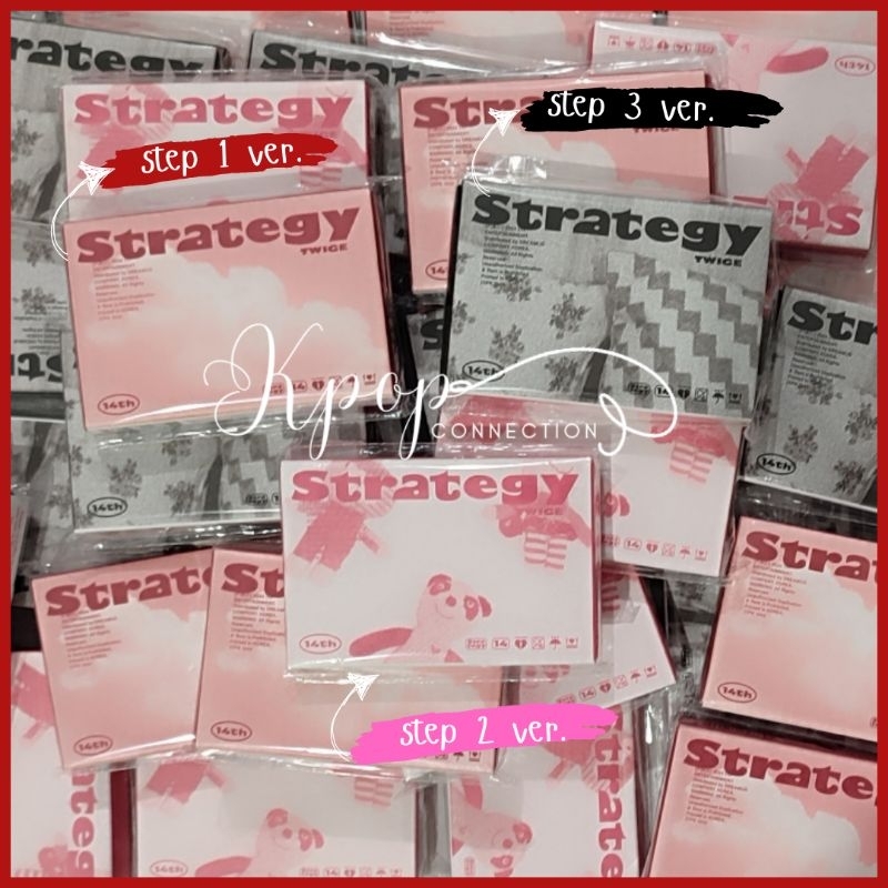 Jual TWICE - 14TH MINI ALBUM [STRATEGY] (NEMO ver.) | Shopee Indonesia