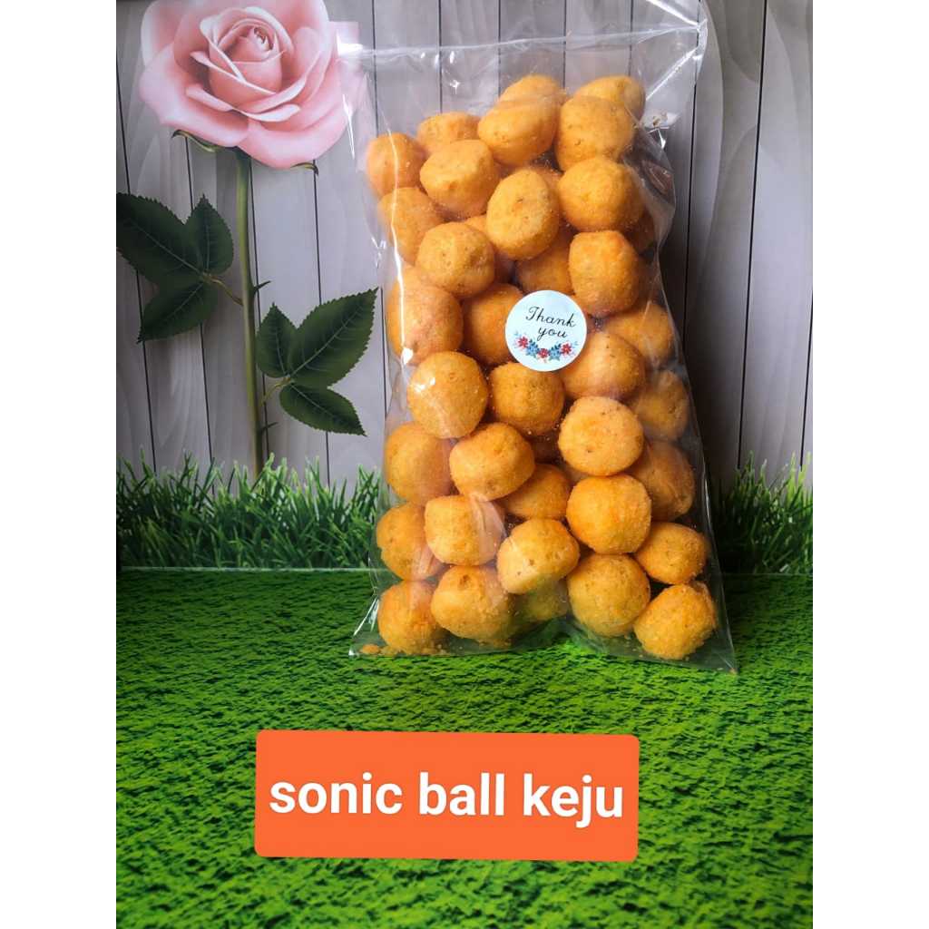 Jual Snack sonic ball keju harga 5k 90gram | Shopee Indonesia