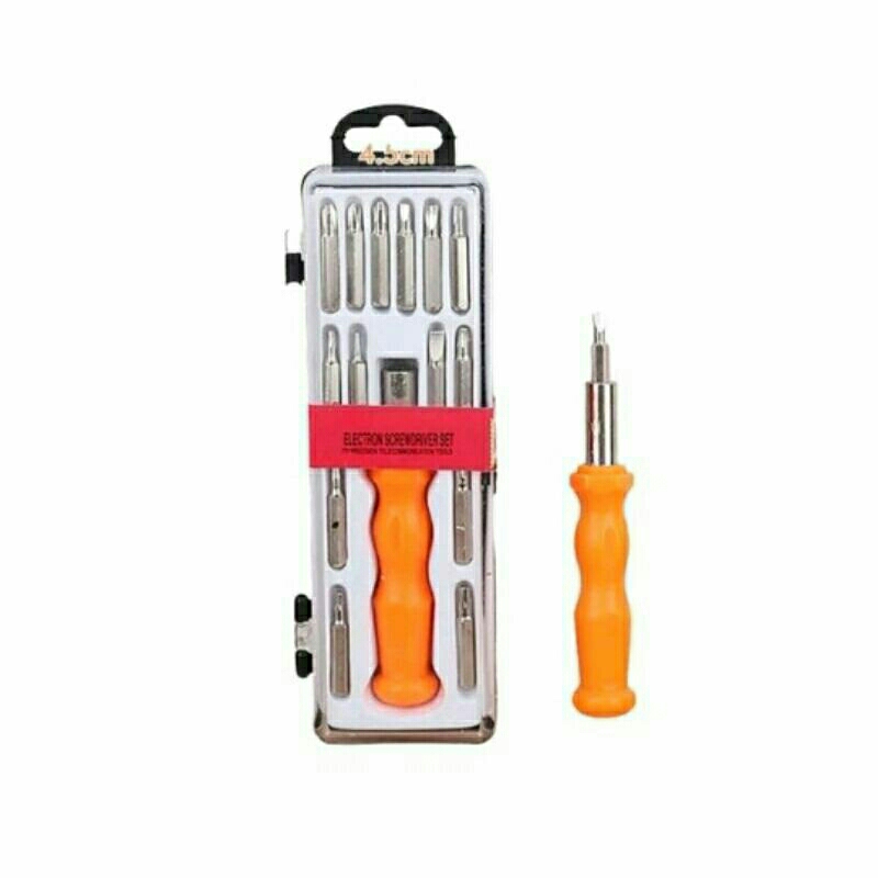 Jual OBENG SET 16 IN 1 Obeng set 16 in 1 Satu set didapati 16 jenis ...