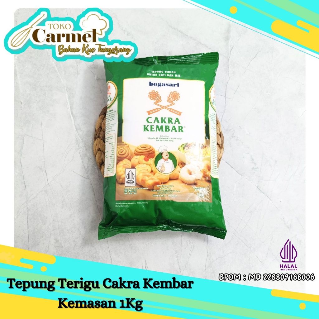 Jual Terigu Cakra Kembar 1kg | Shopee Indonesia