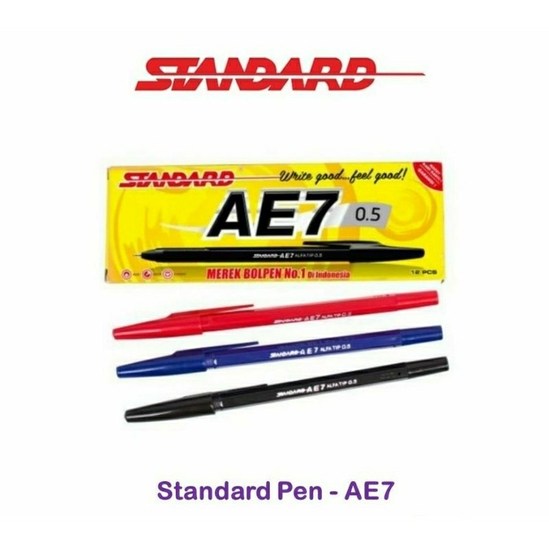 Jual Pulpen STANDARD AE7 ( 1 pcs/pulpen ) | Shopee Indonesia