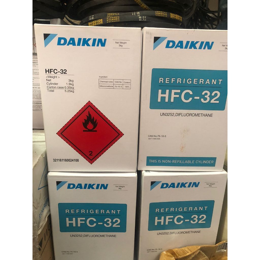 Jual FREON DAIKIN R32 ORIGINAL ISI 3KG | Shopee Indonesia