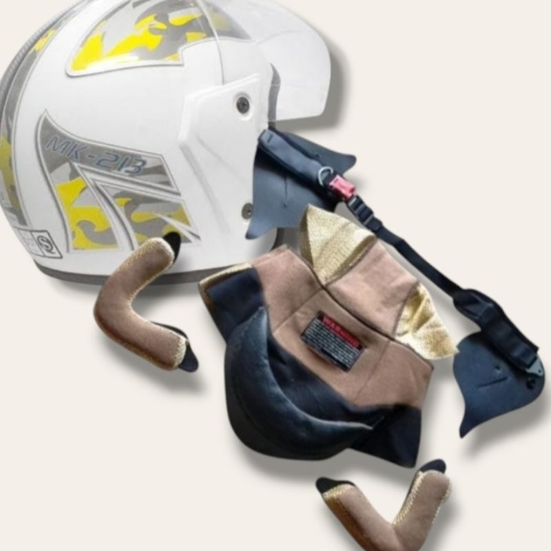 Jual Makoto Helmet Inner Padding Full Set || MK helmet Foam (Busa Bogo ...