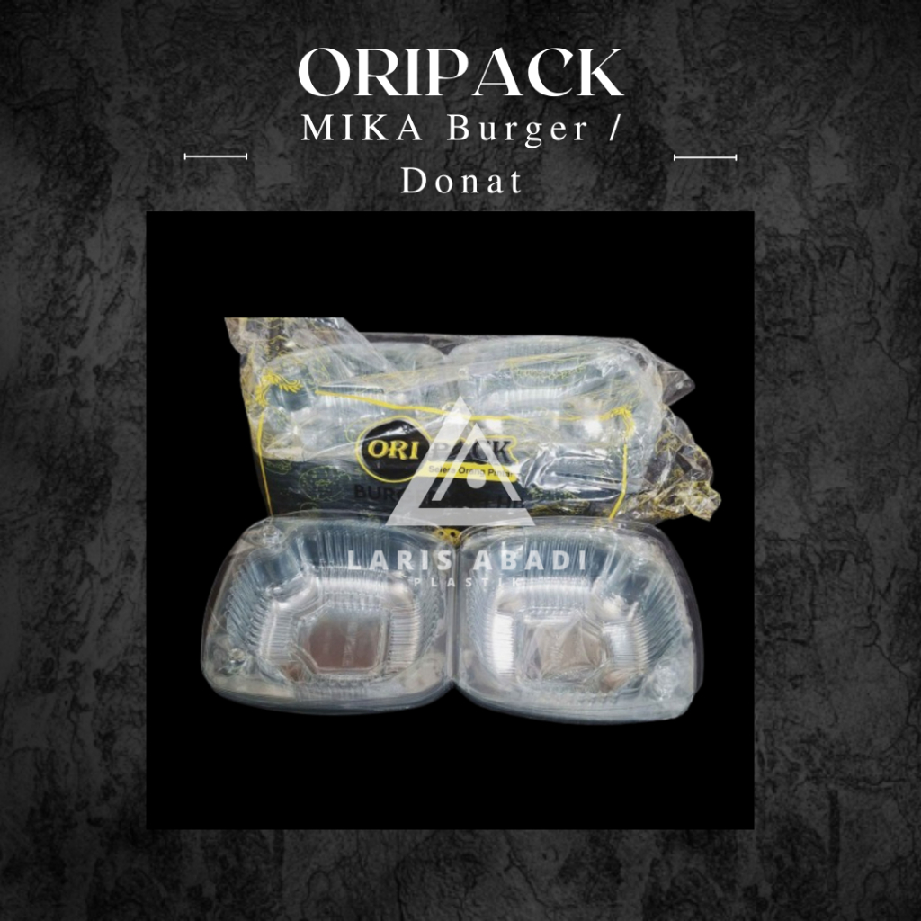 Jual (50 Pcs) Mika Donat Mika Burger | Shopee Indonesia