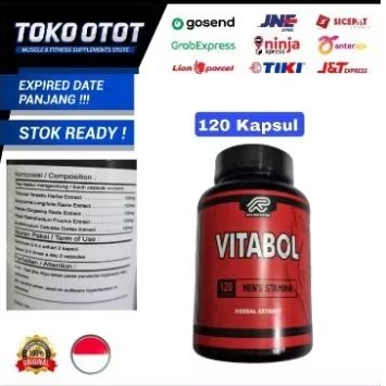 Jual REX NUTRITION Vitabol 120 Capsules Vitabolic 120 Kapsul Natural ...