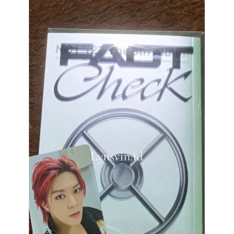 Jual OFFICIAL ALBUM FACT CHECK NCT 127XFANSIGN MECIMA | Shopee Indonesia