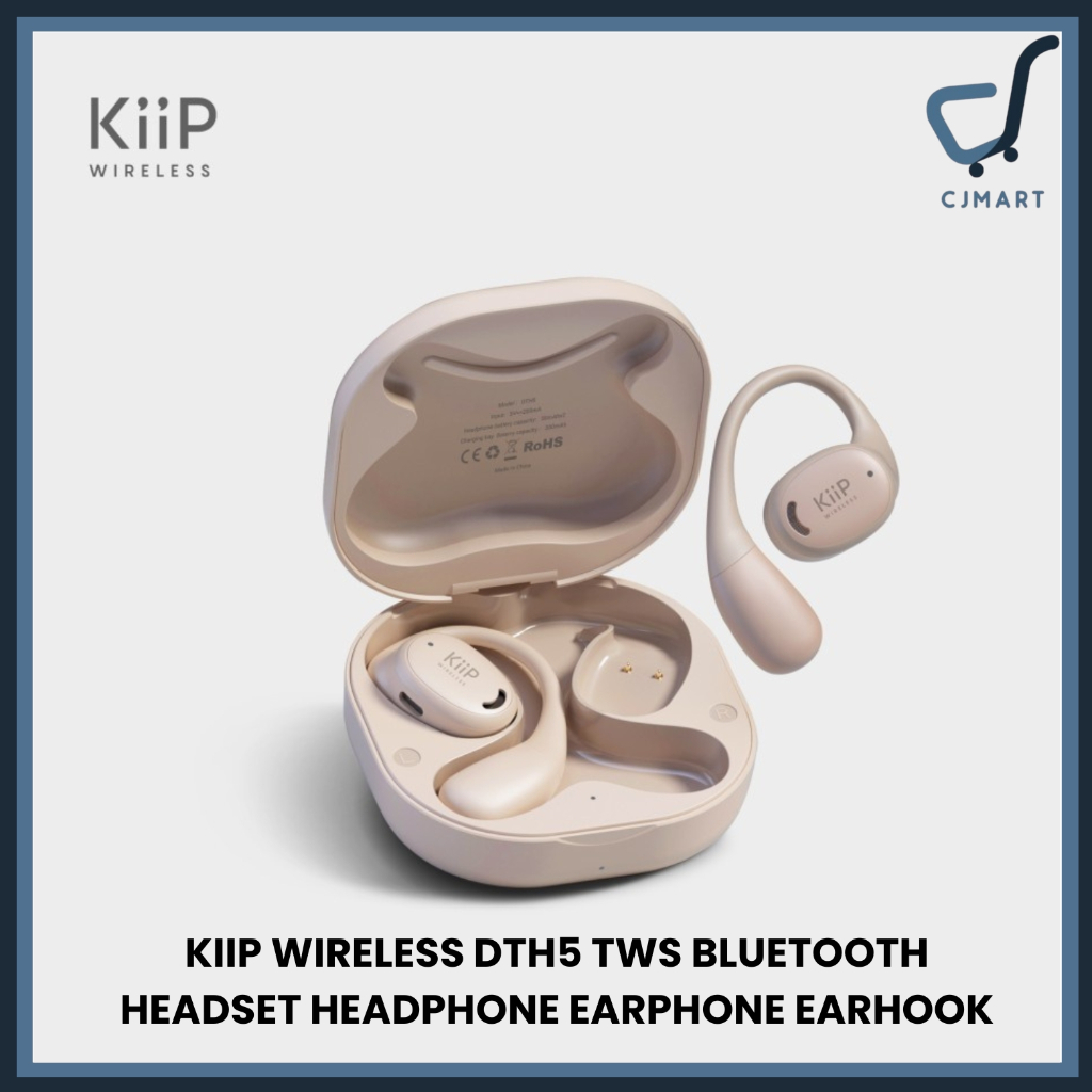 Jual KIIP WIRELESS DTH5 TWS BLUETOOTH HEADSET HEADPHONE EARPHONE ...