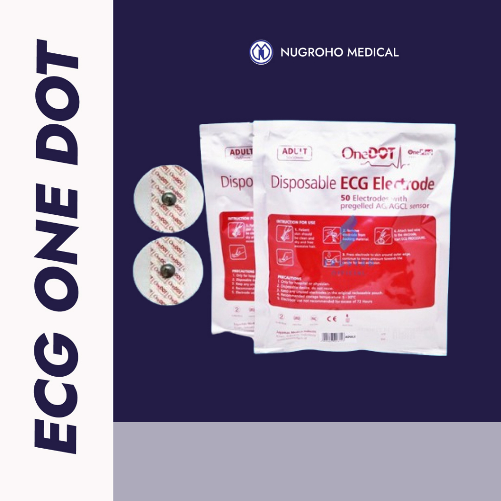 Jual Onemed OneDot Disposable ECG Electrode/POUCH | Shopee Indonesia