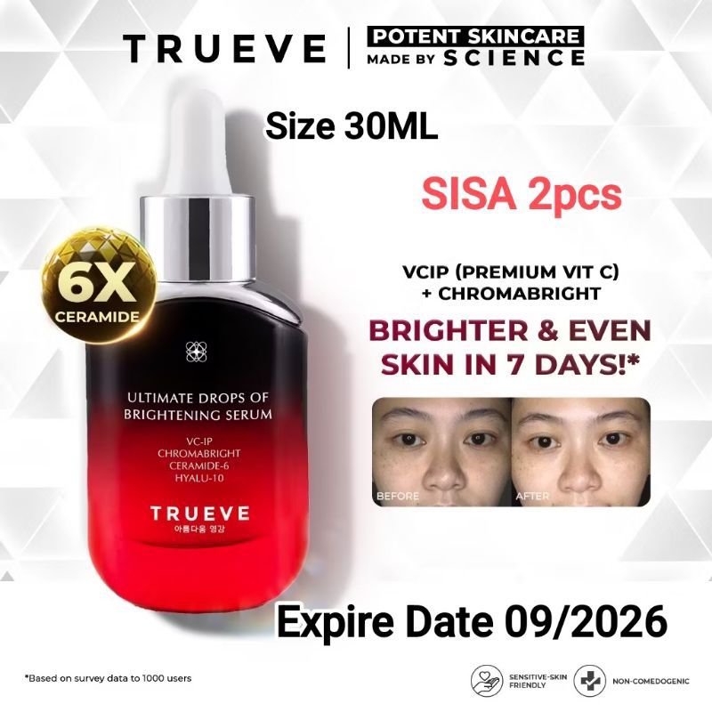 Jual TRUEVE Ultimate Drops Of Brightening Serum 30ml | Shopee Indonesia
