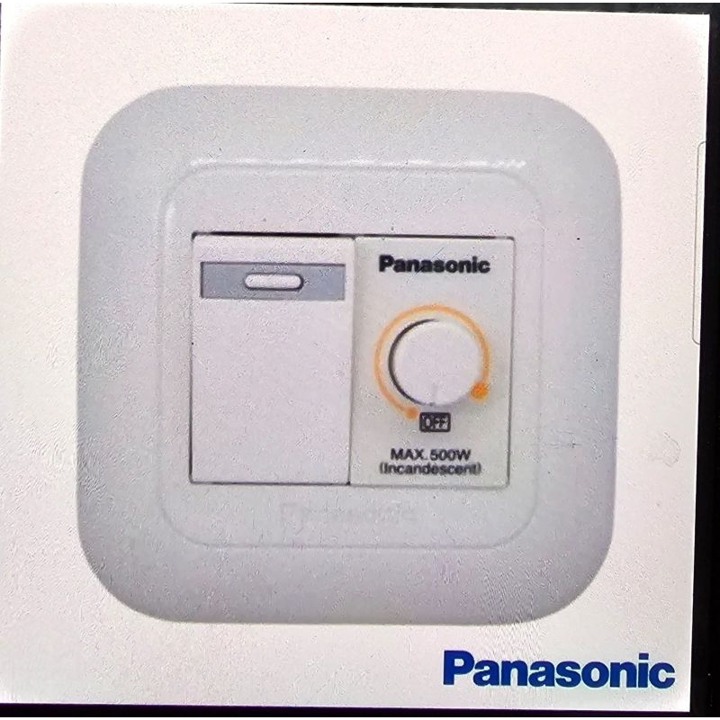 Jual PANASONIC SAKLAR ENGKEL DIMMER 500W + SAKLAR ENGKEL KECIL WIDE ...