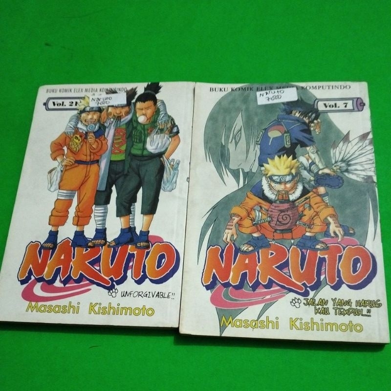 Jual Komik Naruto - Komik Avatar - komik Dragon Ball - komik DB Master Preloved | Shopee Indonesia