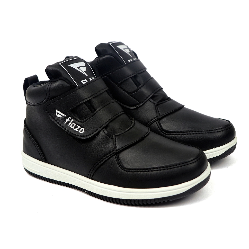 Jual Flazo Sepatu Anak Laki Laki Dan Prempuan Sepatu Sekolah Hitam ...