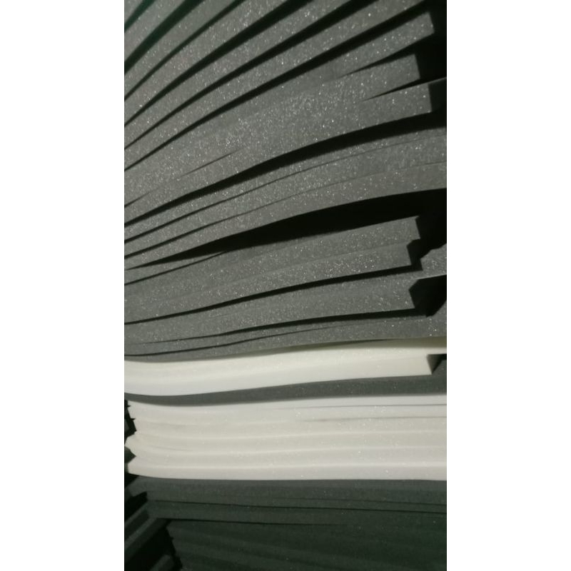 Jual busa lembaran busa hitam ukuran 100x30x2cm | Shopee Indonesia