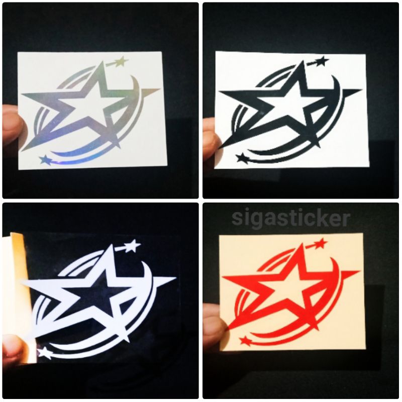 Jual STICKER BINTANG STIKER BINTANG STAR CUTTING | Shopee Indonesia