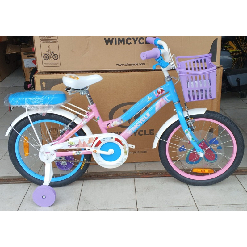 Jual Sepeda Anak Perempuan / Mini Kids BIKE 16 inch / 18 Inch WIMCYCLE ...