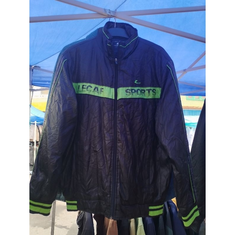 Jual Papowcloth - Jaket Lecaf Sports (les hijau) | Shopee Indonesia