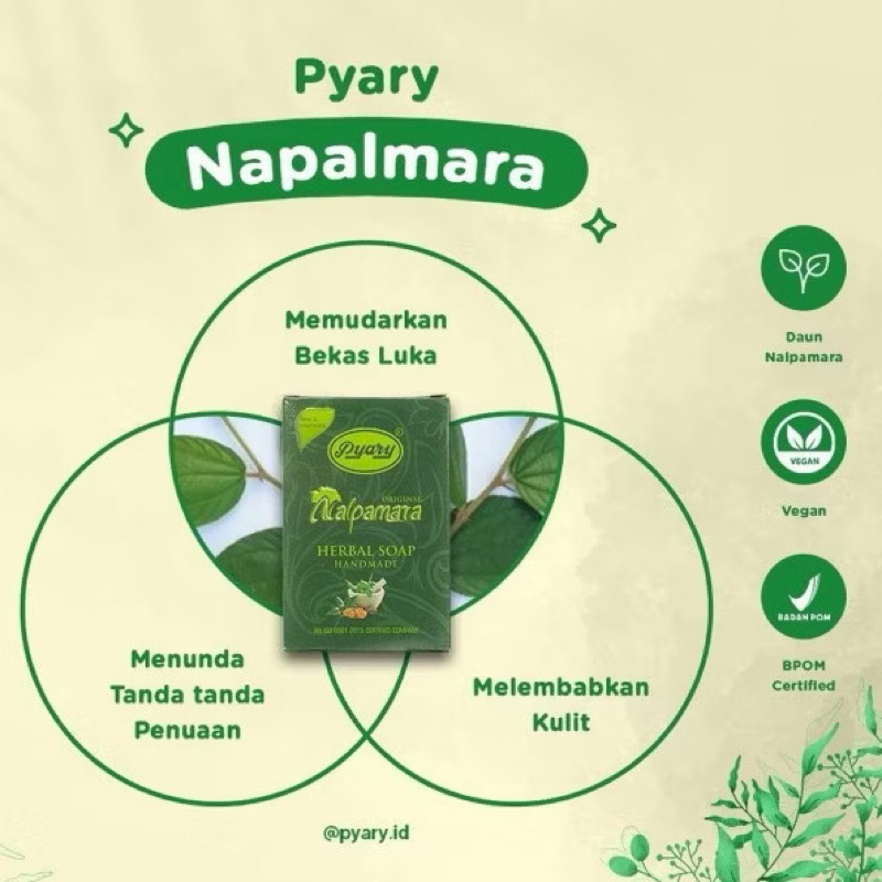 Jual PRARY Nalpamara Herbal Soap | Shopee Indonesia