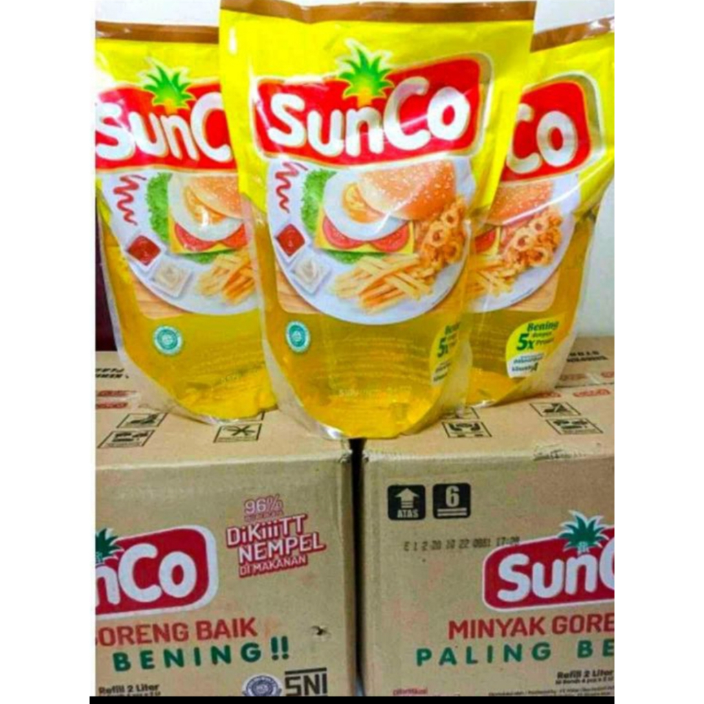 Jual SunCo Minyak Goreng Paling Bening 2 liter | Shopee Indonesia