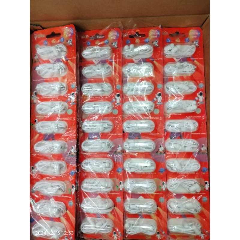 Jual ( 1pack 10pcs ) Olike E101 E102 Headset Olike Earphones Kualitas ...
