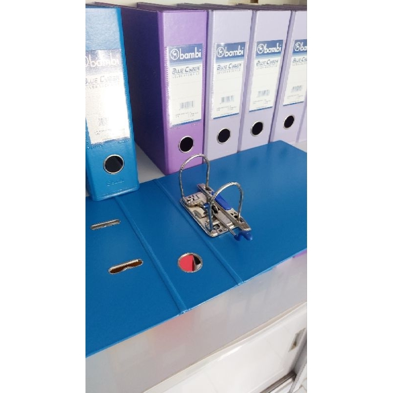Jual Bambi Folder kertas LAF ordner ukuran A5 (Bambi 1016 Blue Cyber ...