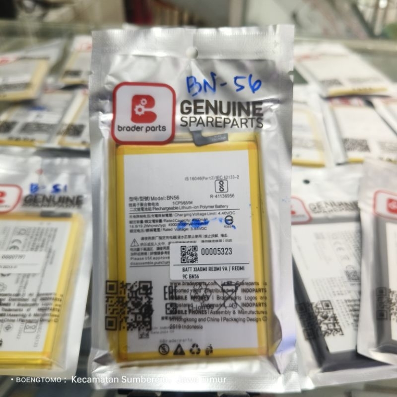 Jual Baterai Xiaomi Redmi 9 / Redmi 9C ( BN-56 ) | Shopee Indonesia