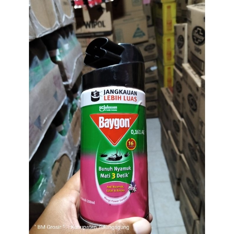 Jual Baygon spray 200ml kemasan ekonomis | Shopee Indonesia